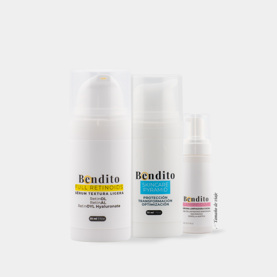 Bendita Rutina Skincare Pyramid + Full Retinoids – benditocosmetics