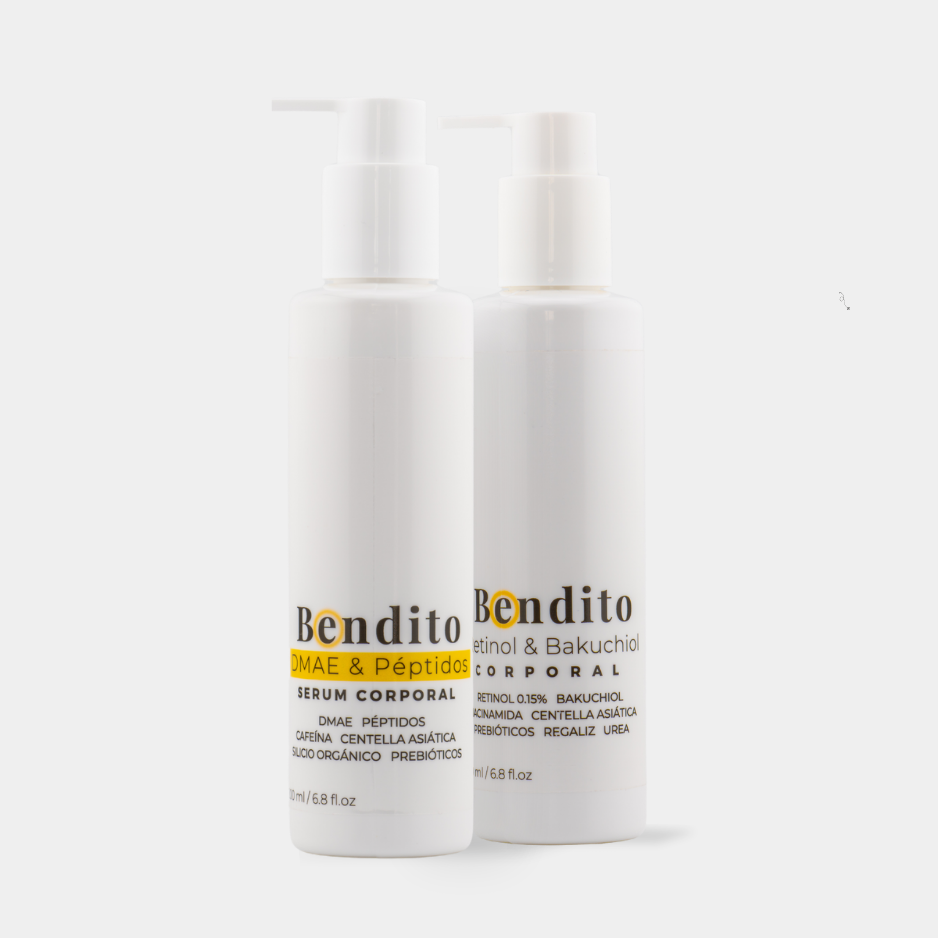 Rutina Bendito Cuerpazo: Bendito DMAE + Bendito Retinol – benditocosmetics